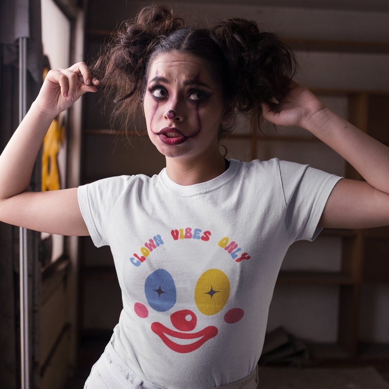 Clowncore Shirt ,clowncore Clothing, Mental Health, Circus Tee Trending ...