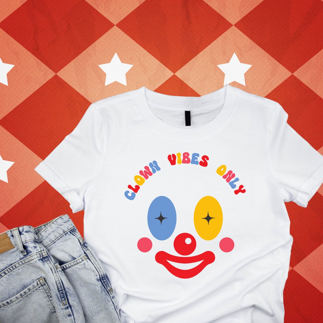 Clowncore Shirt ,clowncore Clothing, Mental Health, Circus Tee Trending ...