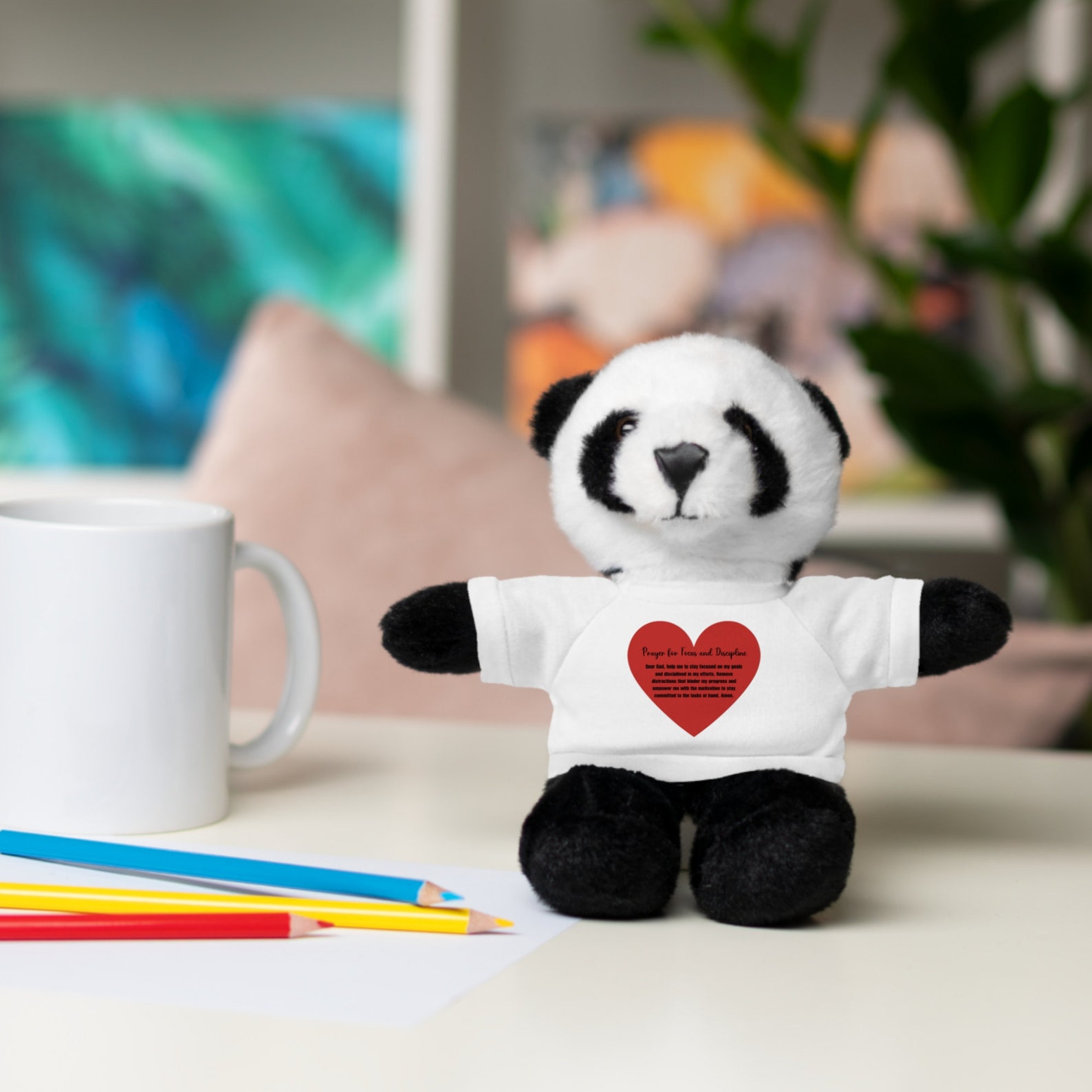 Motivating Inspiring Prayer Plushie Stuffed Animals With Prayers ...