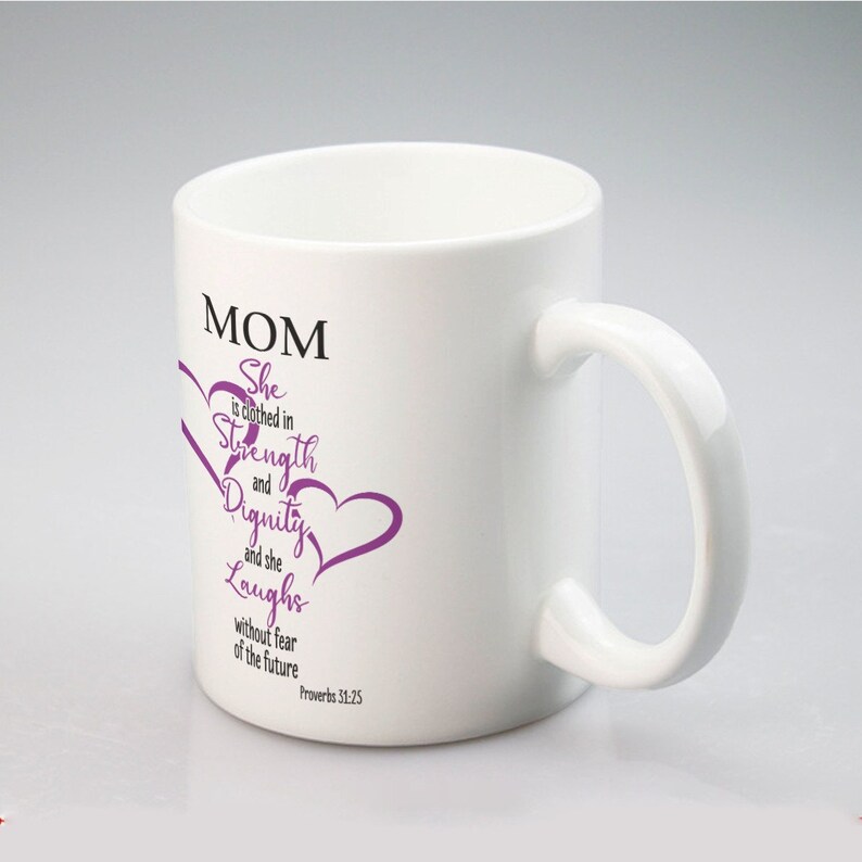 Mom Proverbs 31 Mug/ 11oz /ceramics/ Christian Gift/ Christian Mug ...