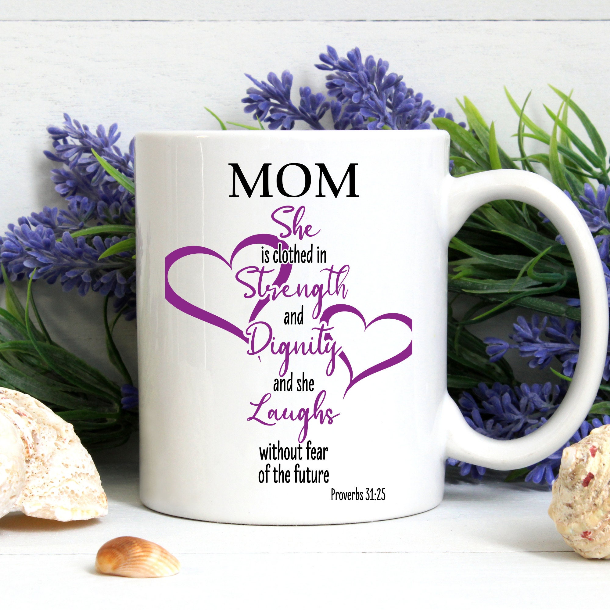 Mom Proverbs 31 Mug/ 11oz /ceramics/ Christian Gift/ Christian Mug ...