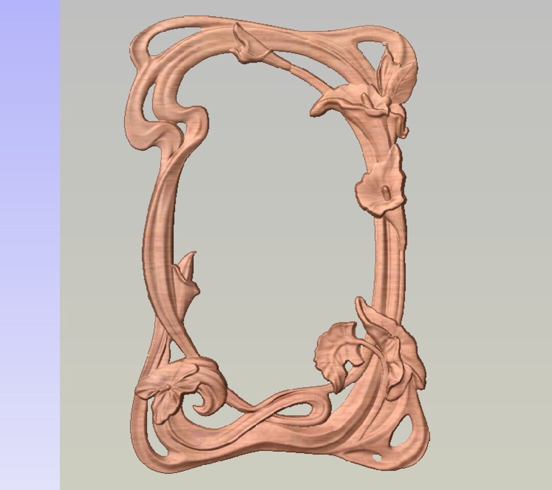 Files for Mirror Frame CNC-WOOD ART - Etsy