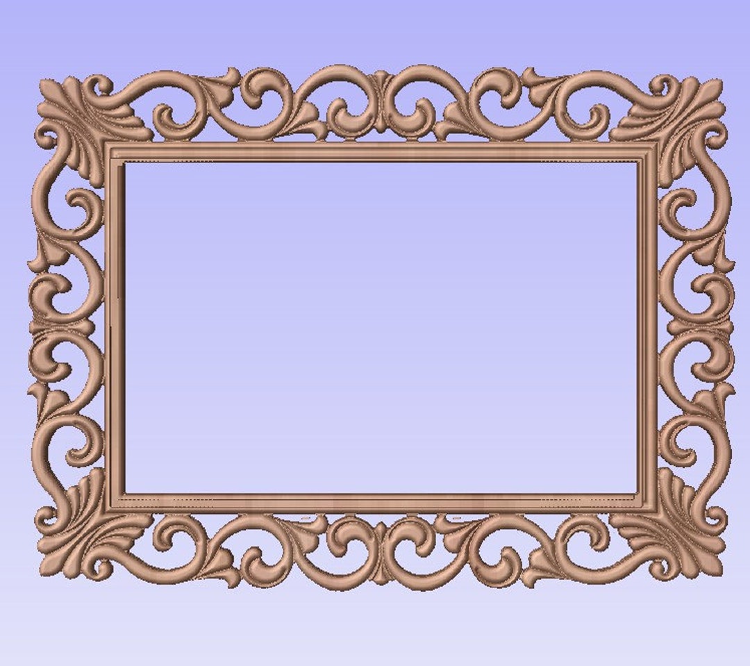 Files for Cnc Mirror Frame CNC-WOOD ART - Etsy