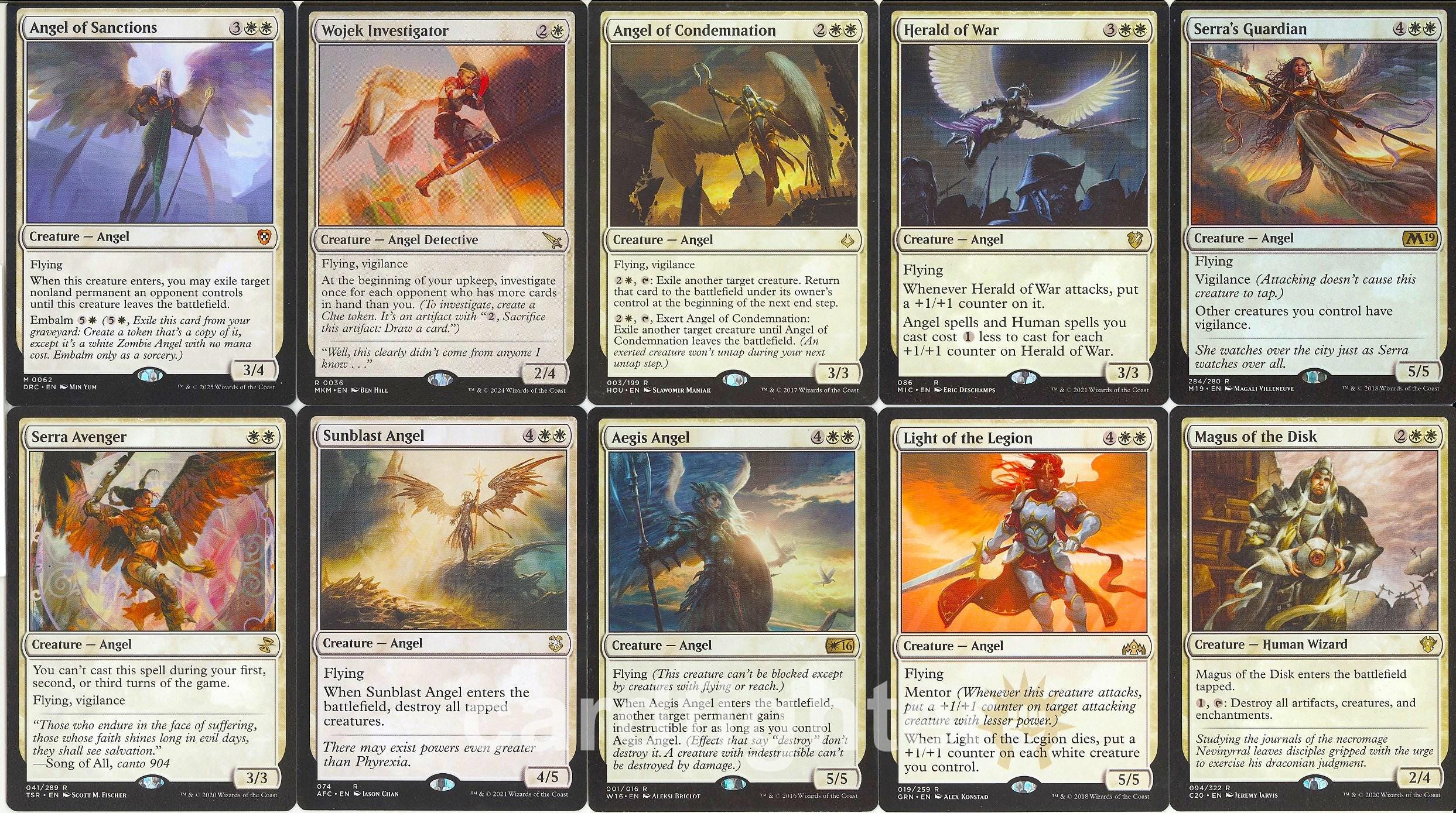 Angel Tribal Commander EDH Deck - Giada, Font of Hope - MTG Magic Cards ...