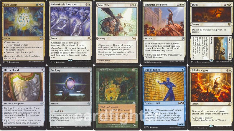 Custom Defender Wall Tribal Commander EDH Deck - Arcades, the ...