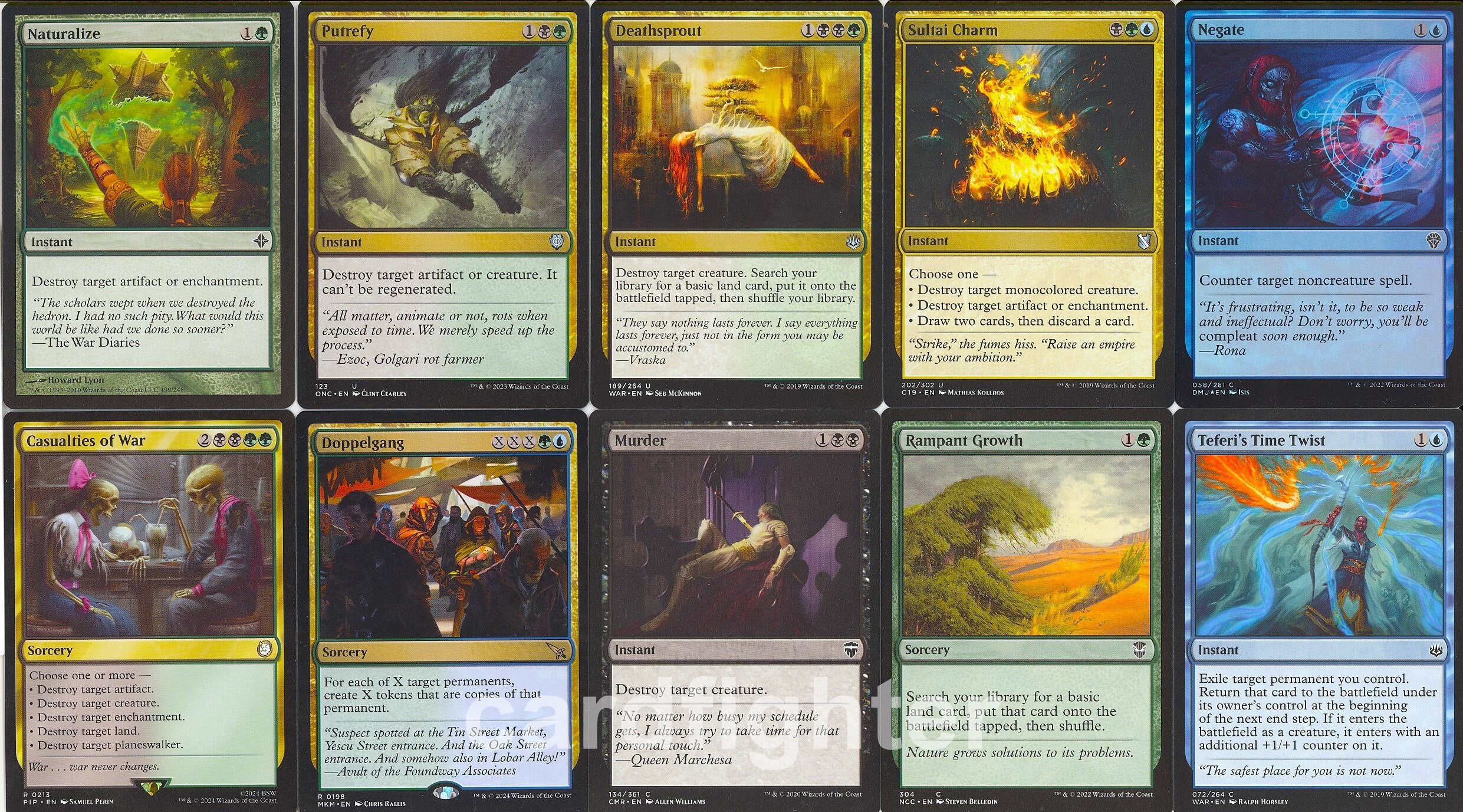 Custom Double Trigger Theme Commander EDH Deck - Yarok, the Desecrated ...