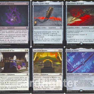 Custom Samurai Tribal Commander EDH Deck Isshin, Two Heavens as One MTG ...