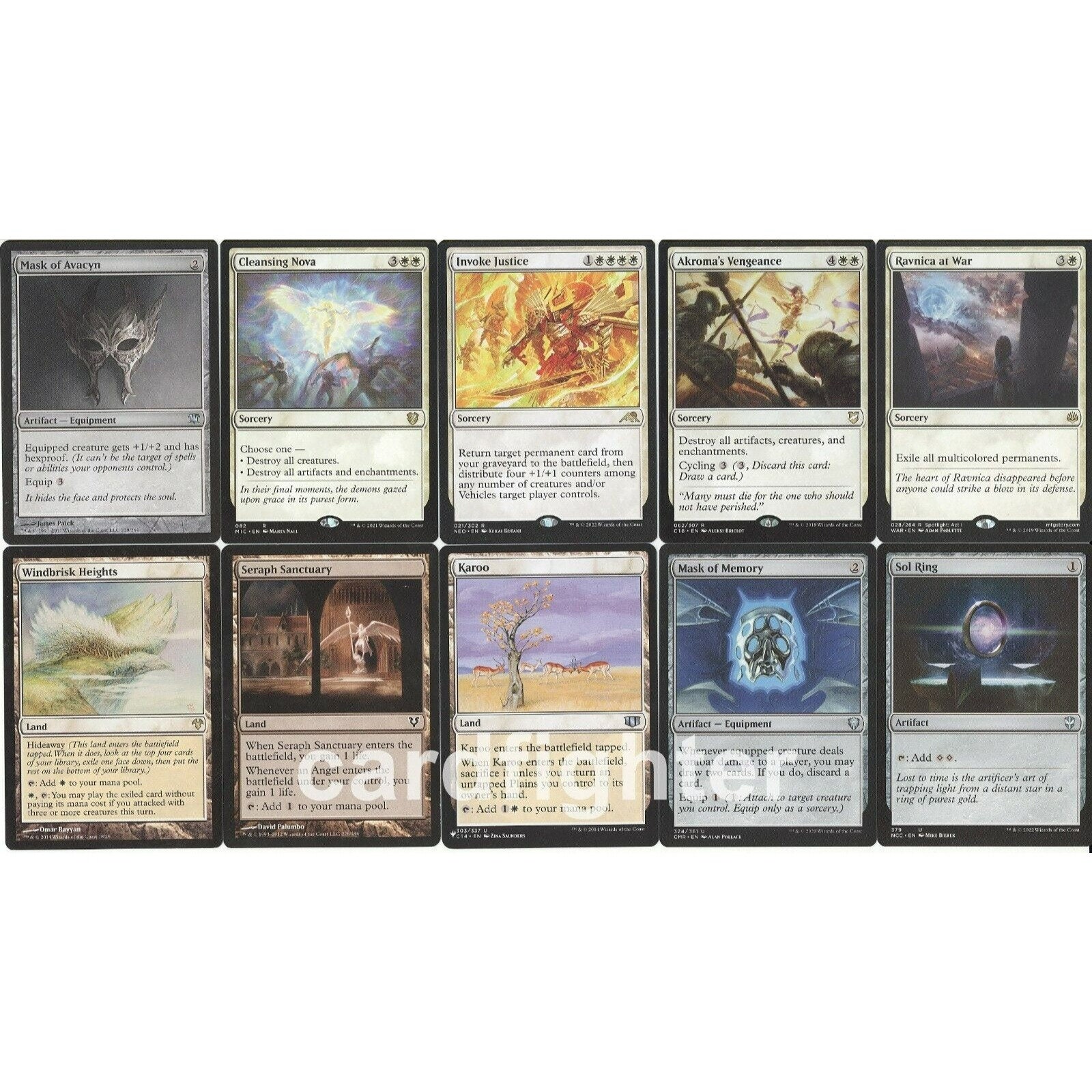 Angel Tribal Commander EDH Deck - Giada, Font of Hope - MTG Magic Cards ...