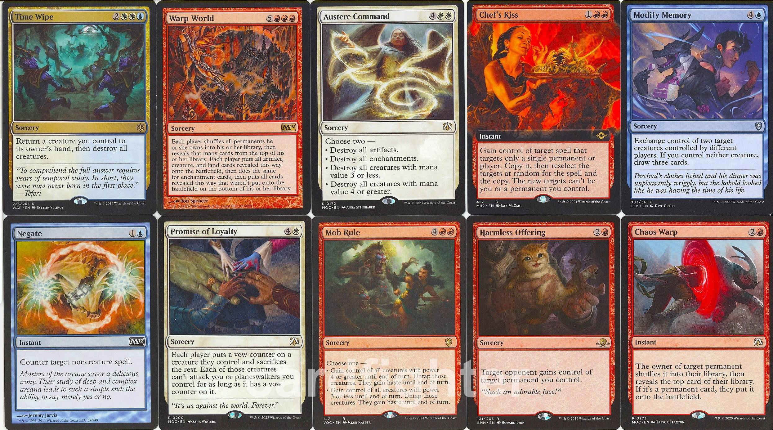 Zedruu the Greathearted Chaos Commander EDH Deck - Bazaar Trader - MTG ...