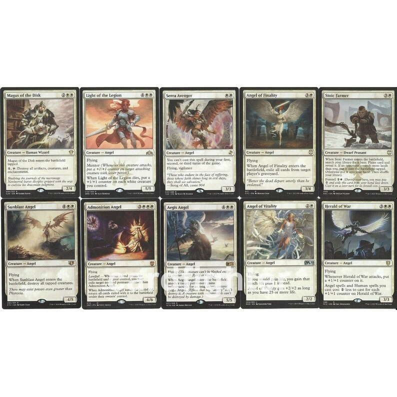 Angel Tribal Commander EDH Deck - Giada, Font of Hope - MTG Magic Cards ...