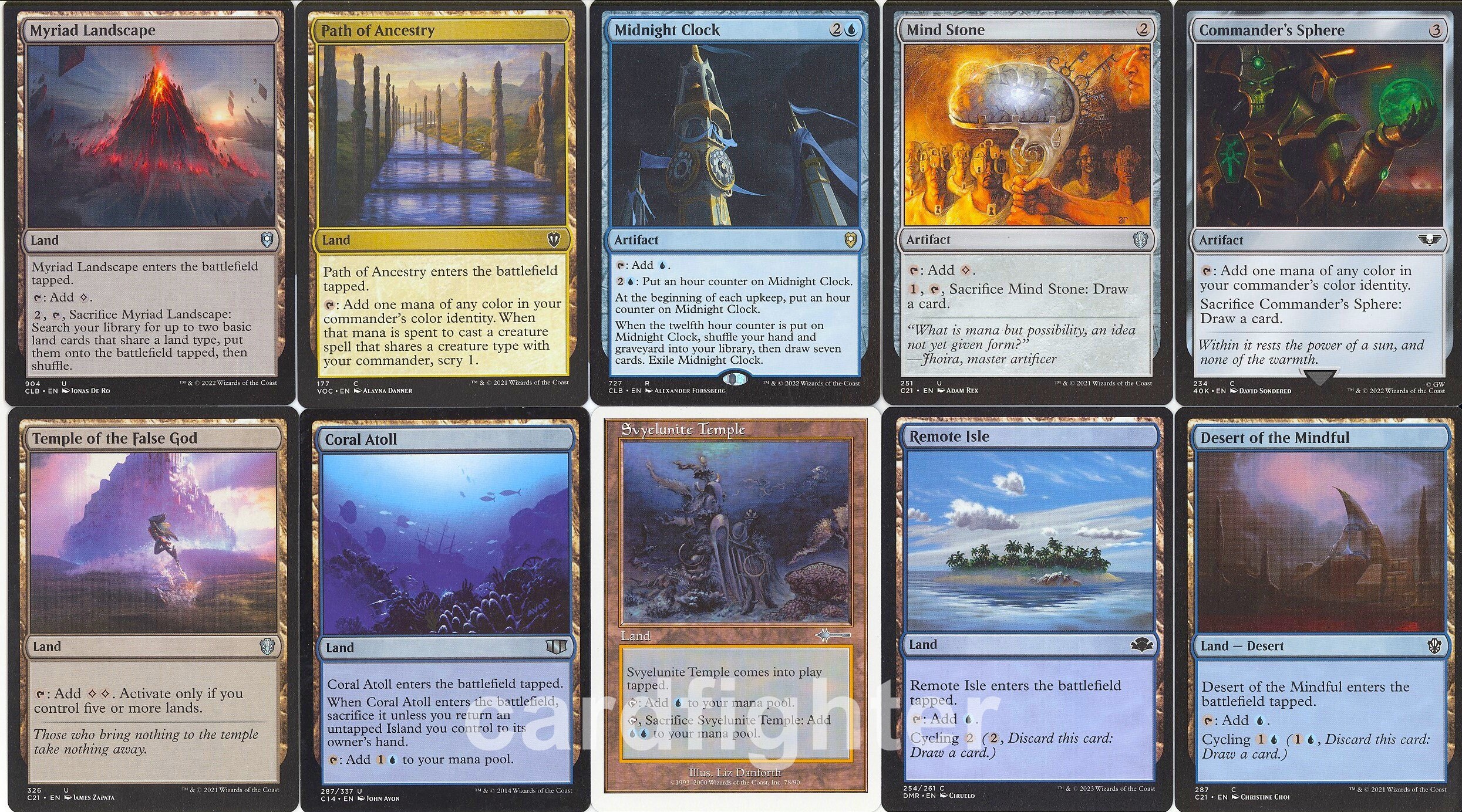 Merfolk Tribal Commander EDH Deck Svyelun of Sea and Sky - Etsy