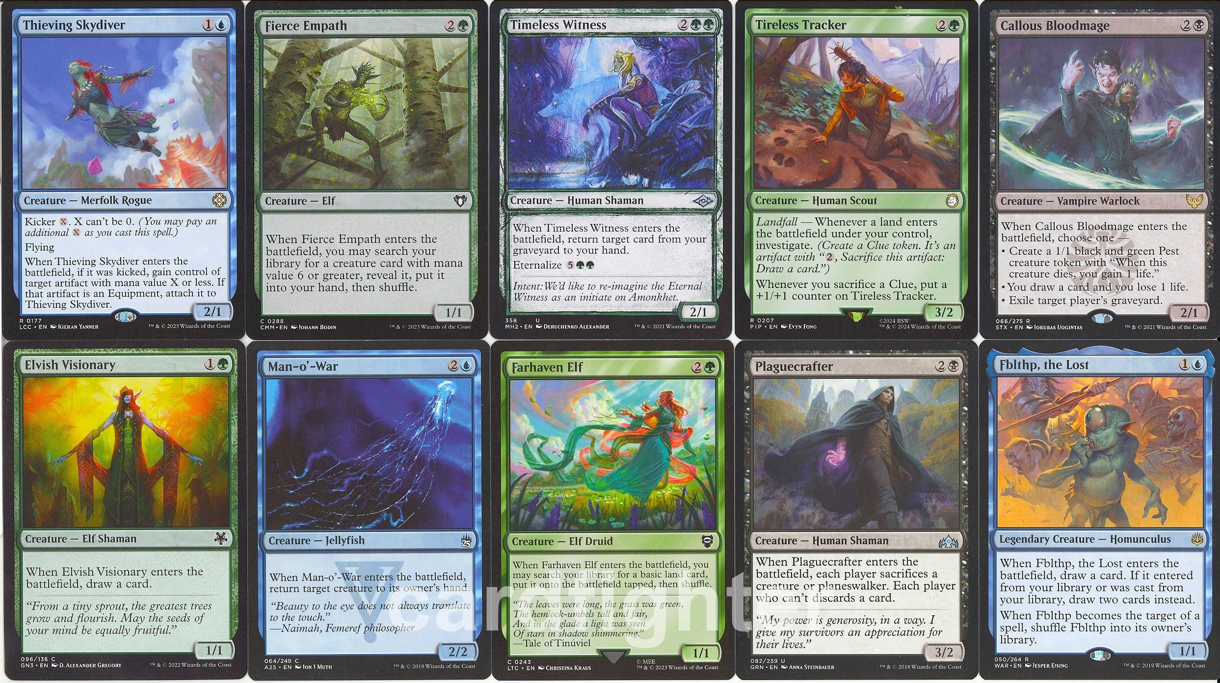 Custom Double Trigger Theme Commander EDH Deck - Yarok, the Desecrated ...