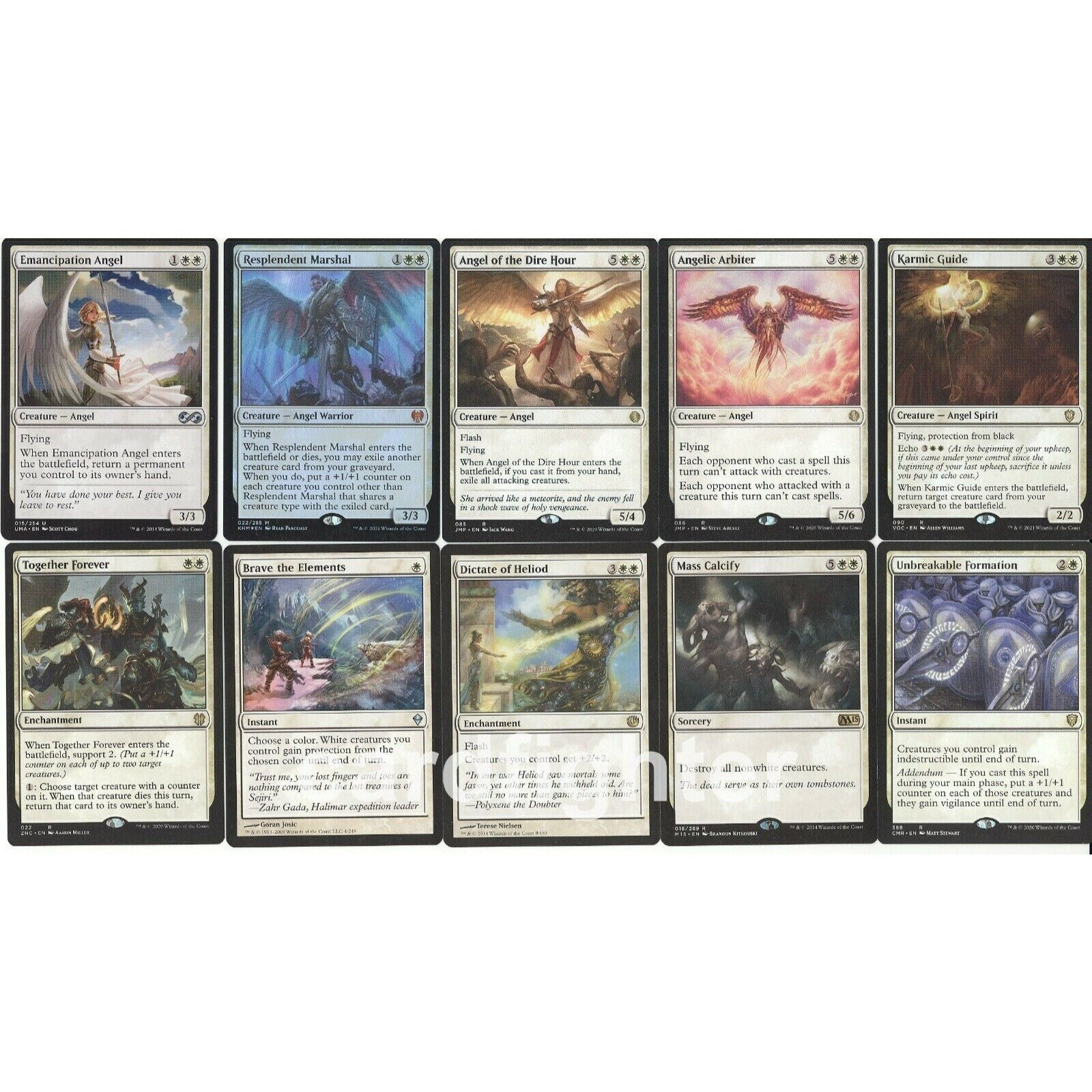 Angel Tribal Commander EDH Deck - Giada, Font of Hope - MTG Magic Cards ...