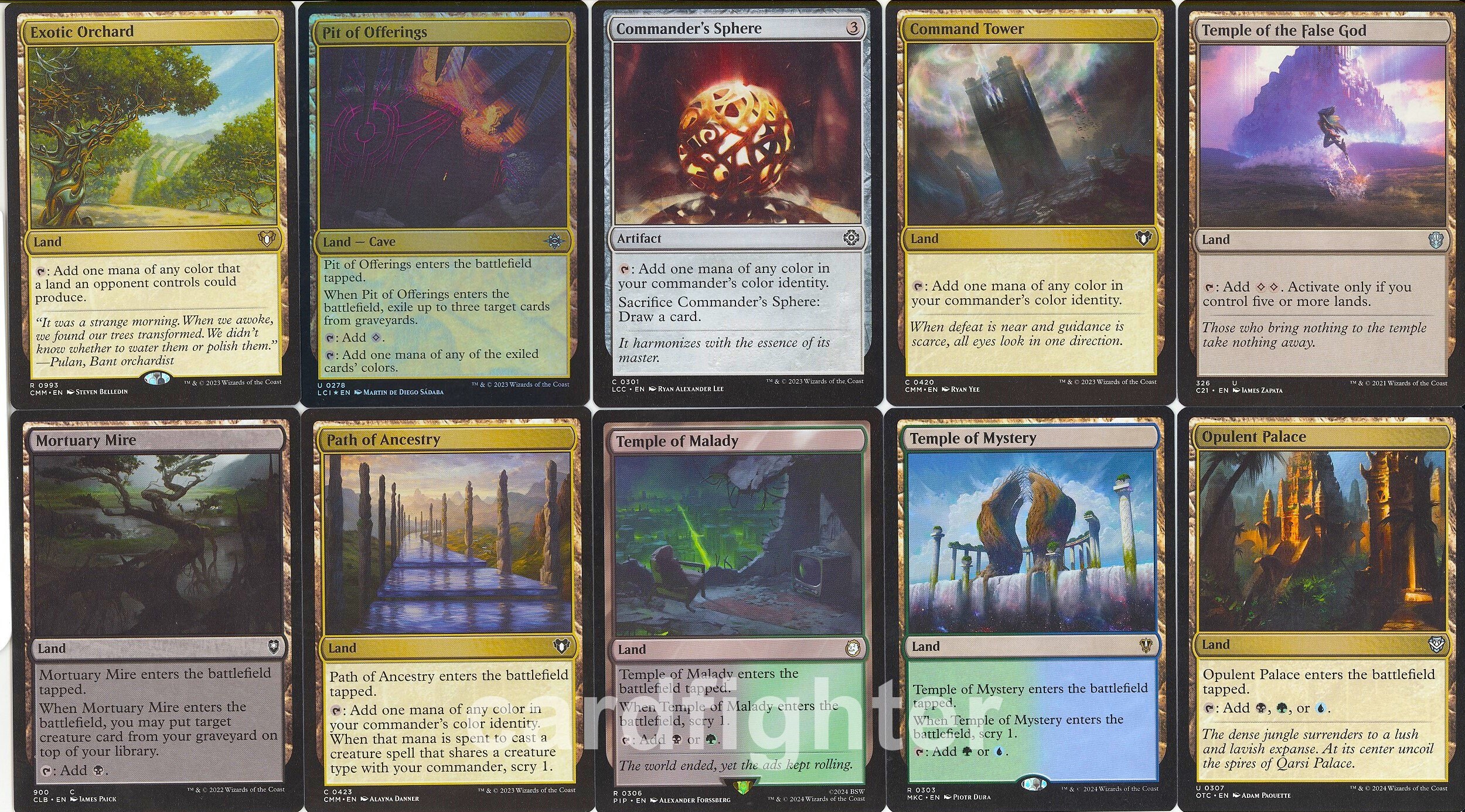 Custom Double Trigger Theme Commander EDH Deck - Yarok, the Desecrated ...