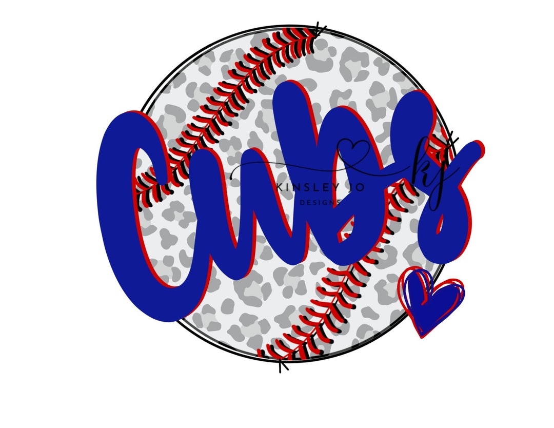 Cubs Baseball Tball Digital Download File - Etsy