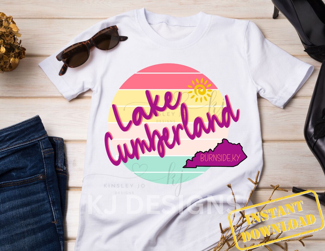 Lake Days PNG Digital Download File Burnside KY Lake Cumberland Boat ...