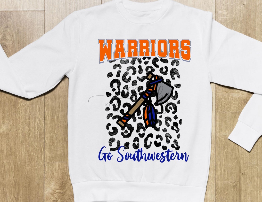 SWHS Southwestern Warriors Digital Download PNG File for Sublimation ...