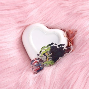 Gyutaro Acrylic Holographic Keychain - Etsy