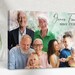 Family Merge Art Canvas, Custom Merge Photos Watercolor Poster for ...