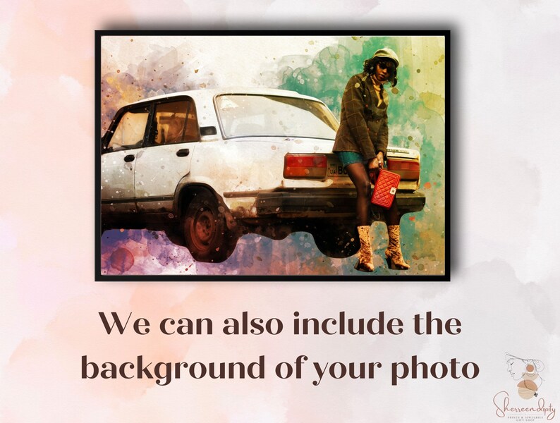 Personalized Photo Collage Printable Art, Custom Merge Photos ...