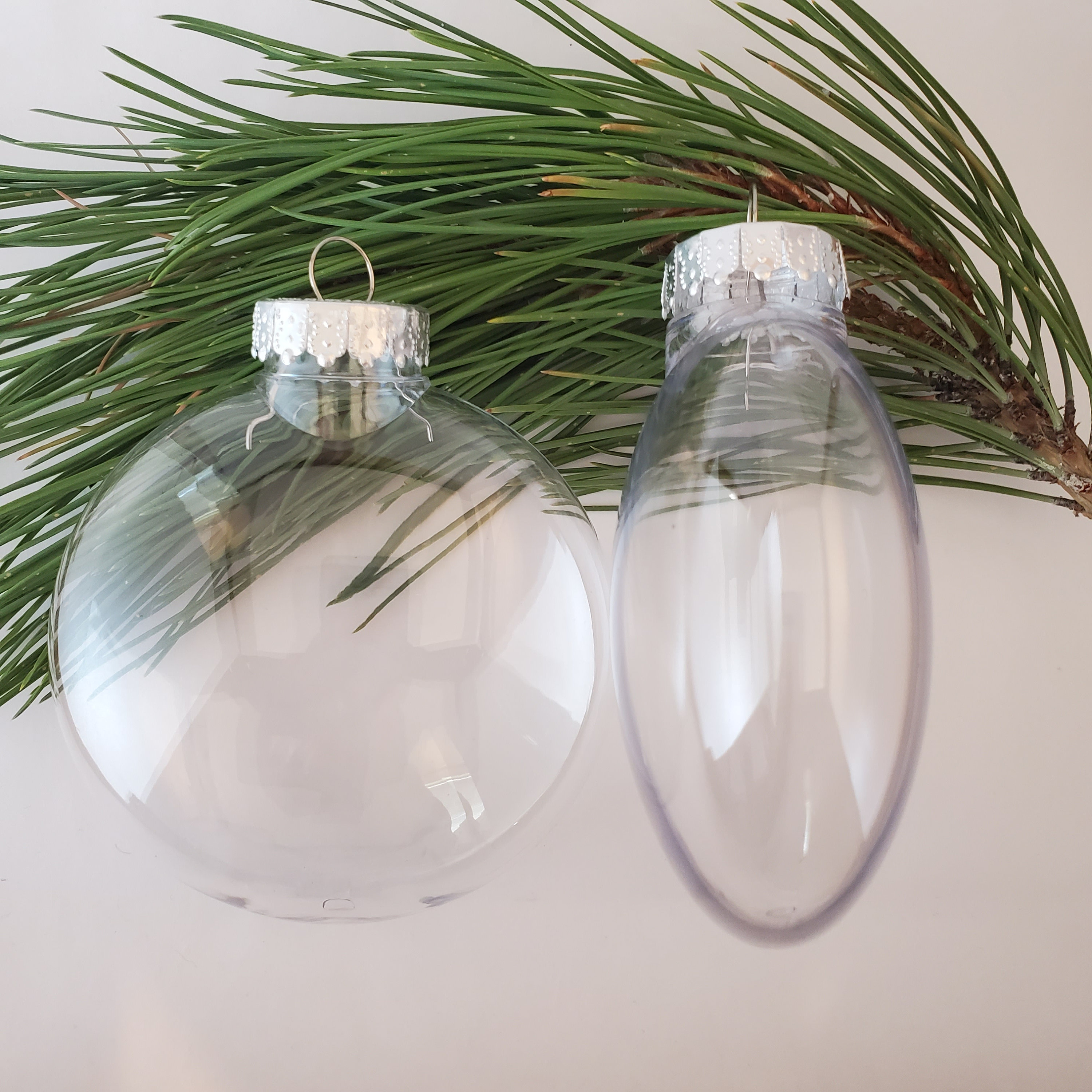 4" Fillable Flat Disc Ornaments 100mm - Etsy