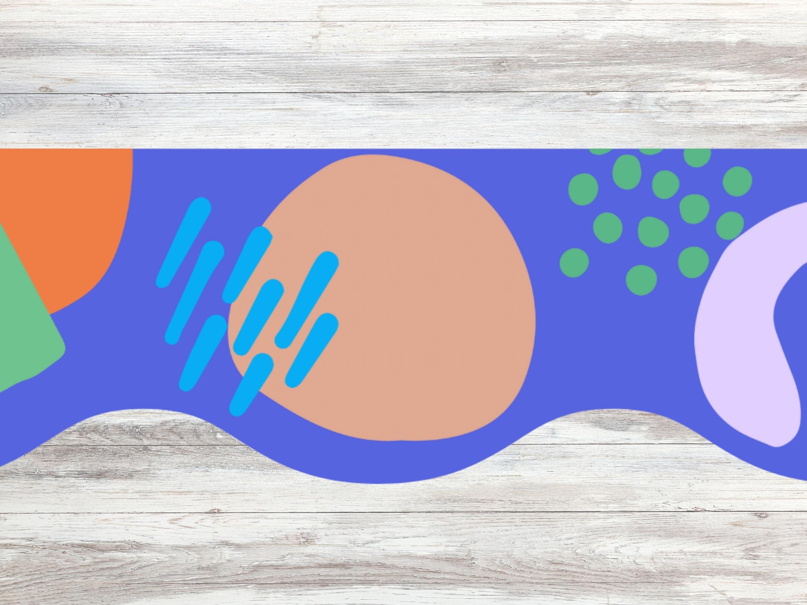 Totally 80s Bold and Bright Classroom Bulletin Board Border Set of 3 ...