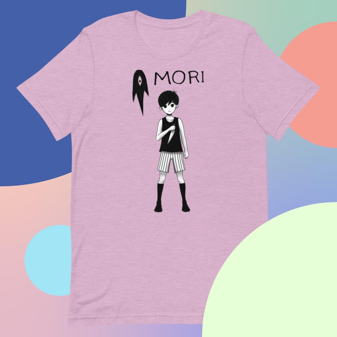 Omori Unisex Print T-shirt Fun Art: Perfect Halloween Gift - Etsy