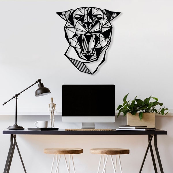Geometric Metal Wall Art - Etsy