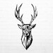 Metal Deer Wall Art Stag Head Wall Art Deer Skull Metal Art - Etsy