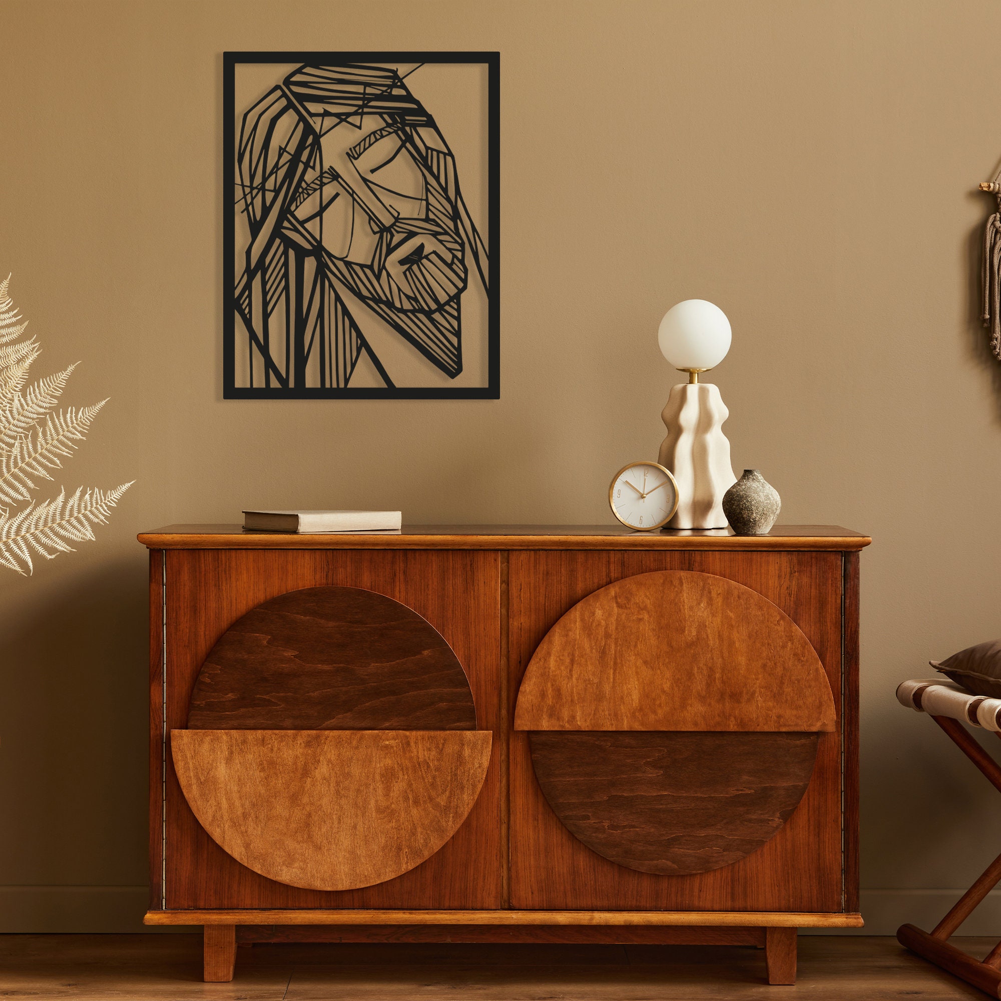Metal Wall Art of Jesus Christ Face Jesus Metal Wall Hanging - Etsy