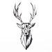 Metal Deer Wall Art Stag Head Wall Art Deer Skull Metal Art - Etsy