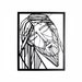 Metal Wall Art of Jesus Christ Face, Jesus Metal Wall Hanging, Jesus ...
