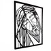 Metal Wall Art of Jesus Christ Face, Jesus Metal Wall Hanging, Jesus ...