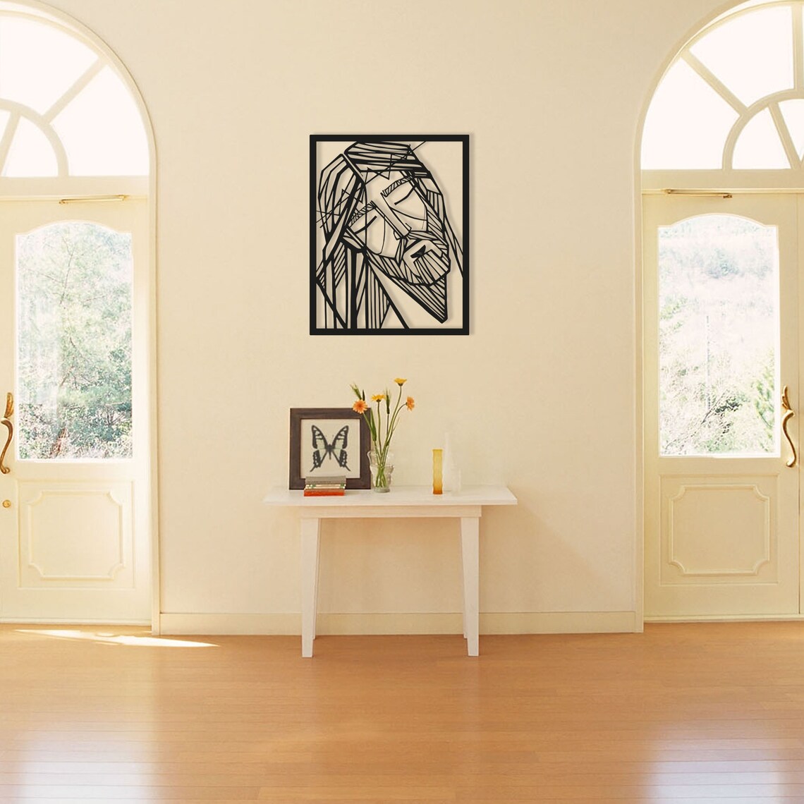 Metal Wall Art of Jesus Christ Face Jesus Metal Wall Hanging - Etsy Canada