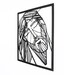 Metal Wall Art of Jesus Christ Face, Jesus Metal Wall Hanging, Jesus ...