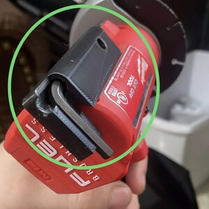 Milwaukee M12 Cut off Tool Allen Key Holder - Etsy