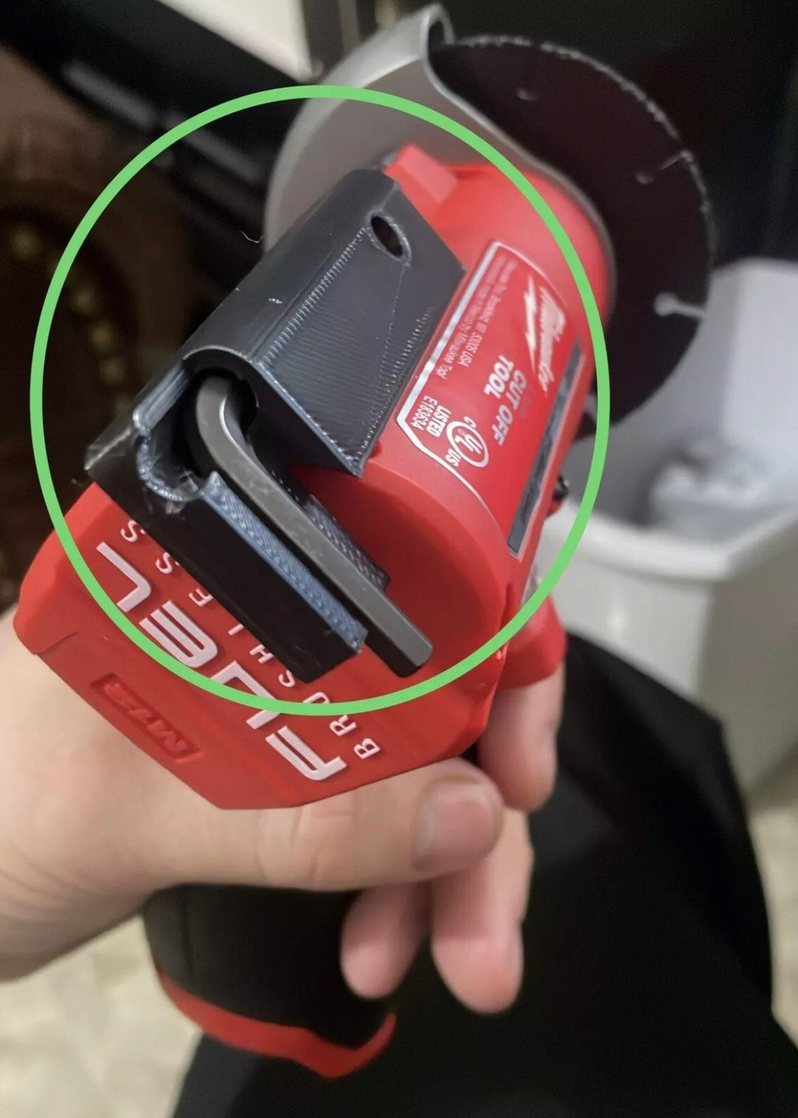 Milwaukee M12 Cut off Tool Allen Key Holder - Etsy