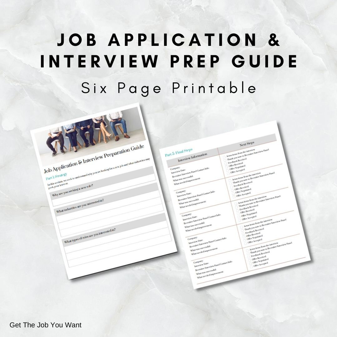 Free Resume & Cover Letter Template - Job Application, Job Search ...