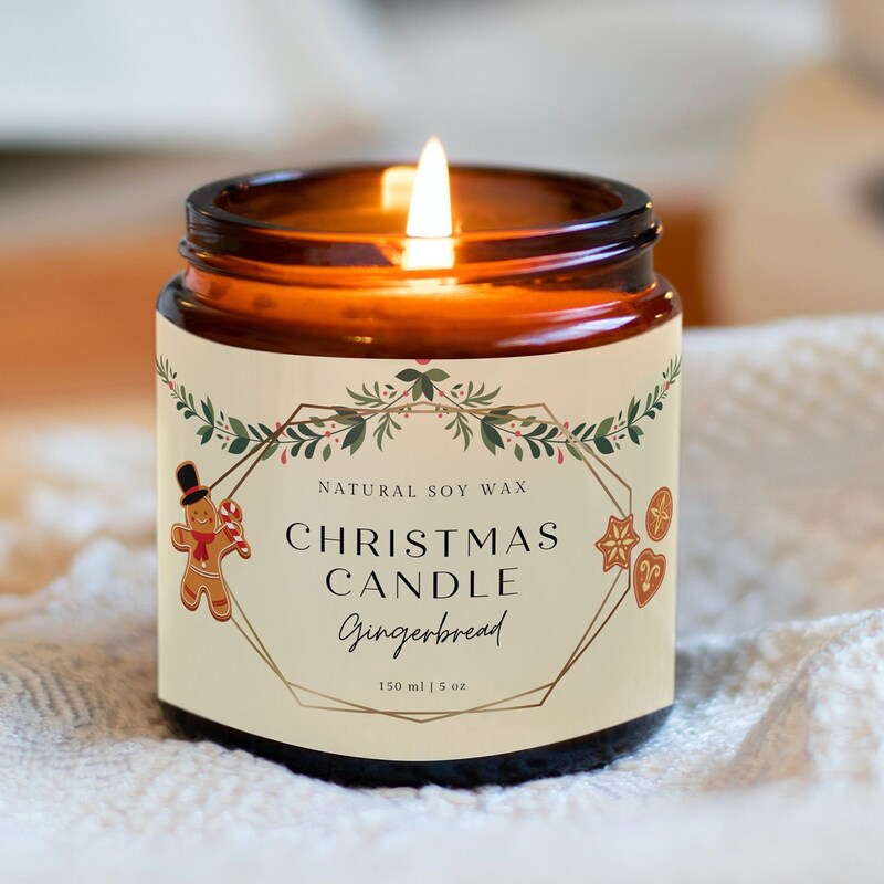 Gingerbread Candles - Etsy
