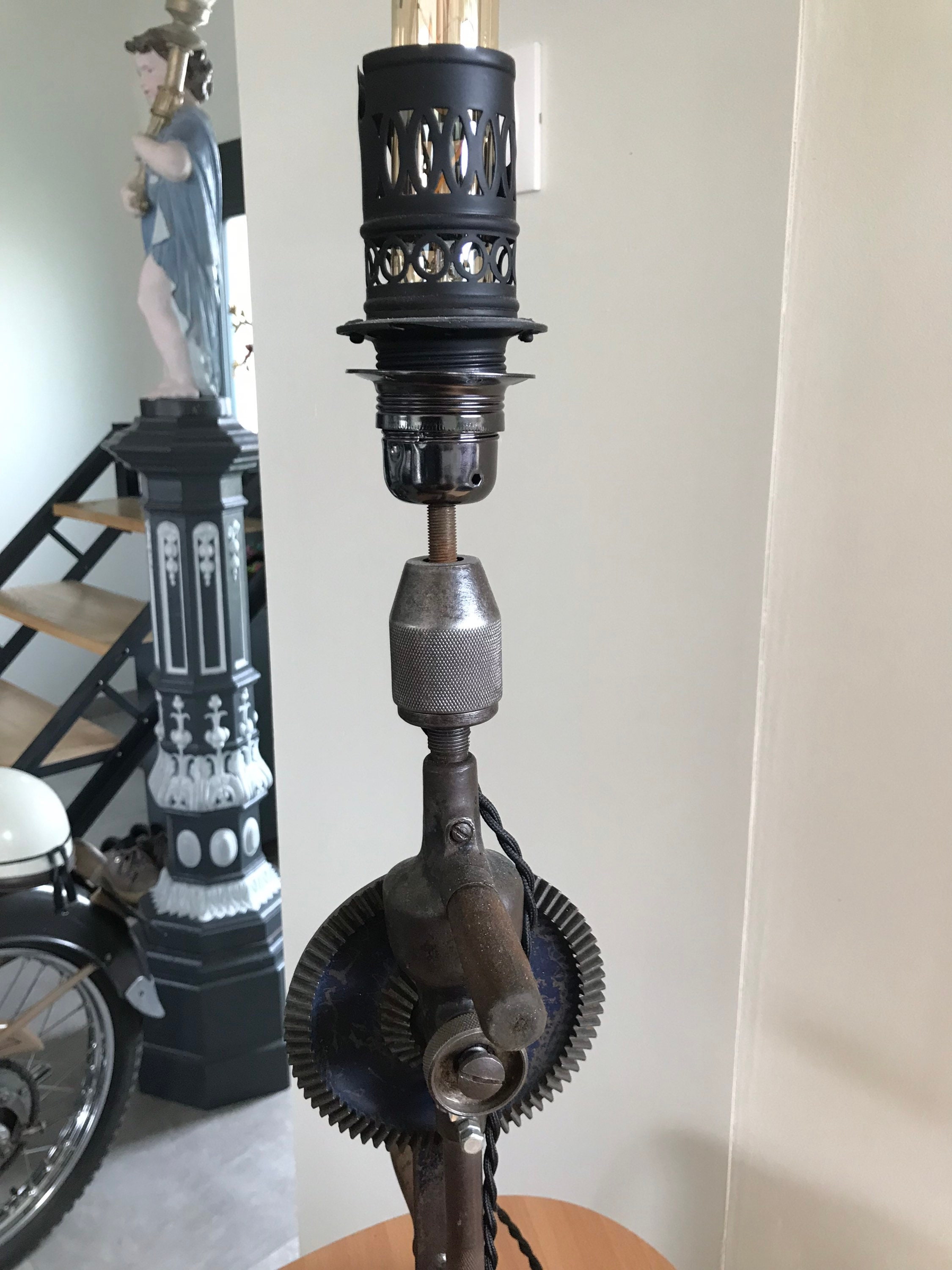Chignole mécanique, lampe à poser - Etsy France
