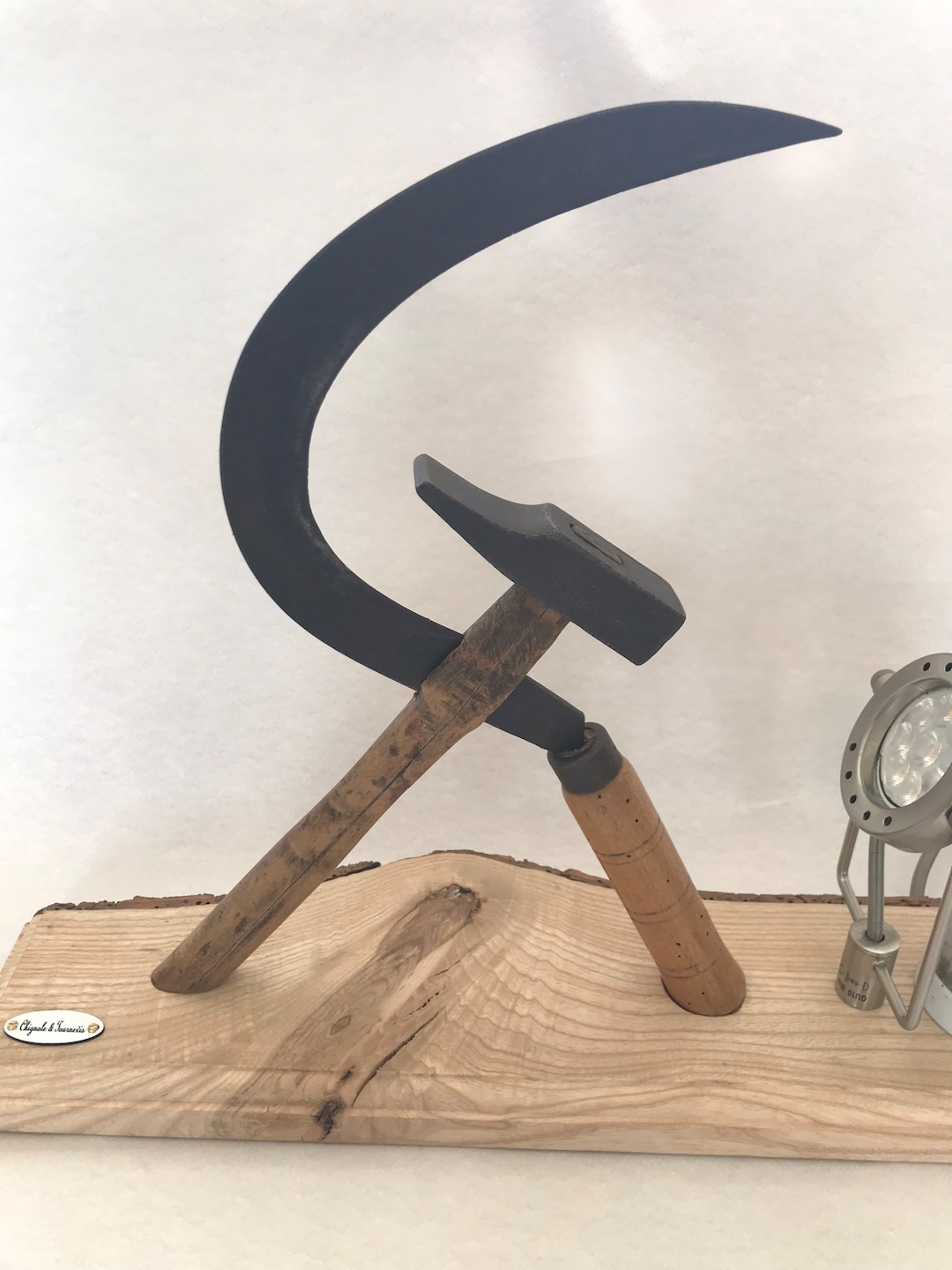 Table Lamp, Hammer Sickle, Unique Piece. - Etsy