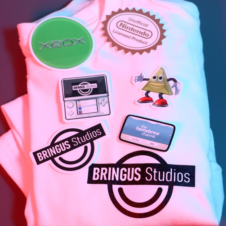 The Bringus Studios Tee Throwback Sticker Pack - Etsy Australia
