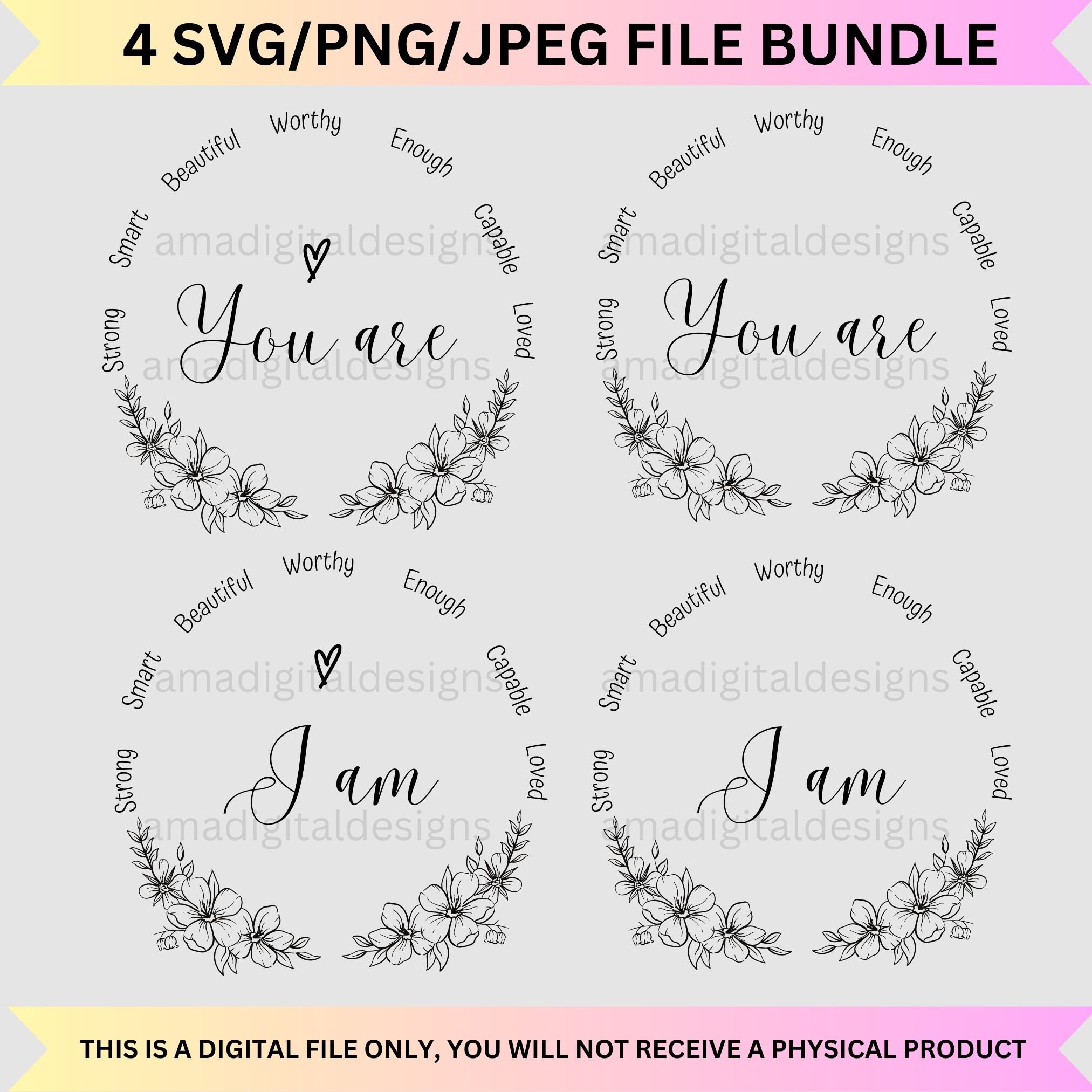 Daily Affirmations, Inspirational Quotes, You Are, I Am, Positive ...