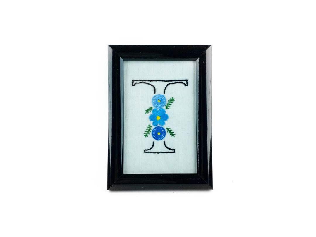 A Handmade Letter Thread Art Made With a 100% Cotton Thread and Natural ...