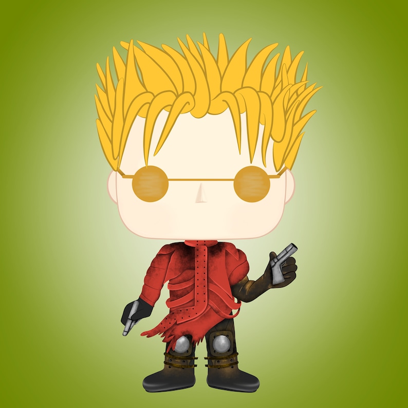 Funko Pop Custom Digital Illustration - Etsy