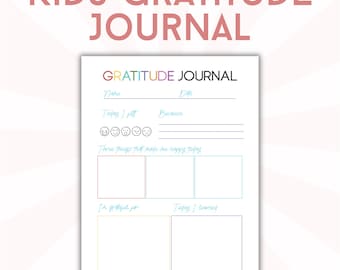 Kids Daily Journal Printable Kids Activity Downloads - Etsy
