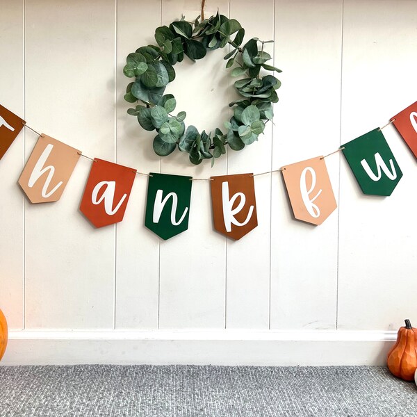 Thanksgiving Banner - Etsy