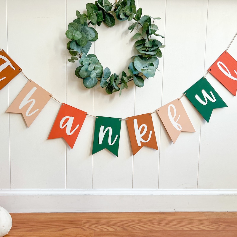 Thanksgiving Banner - Etsy