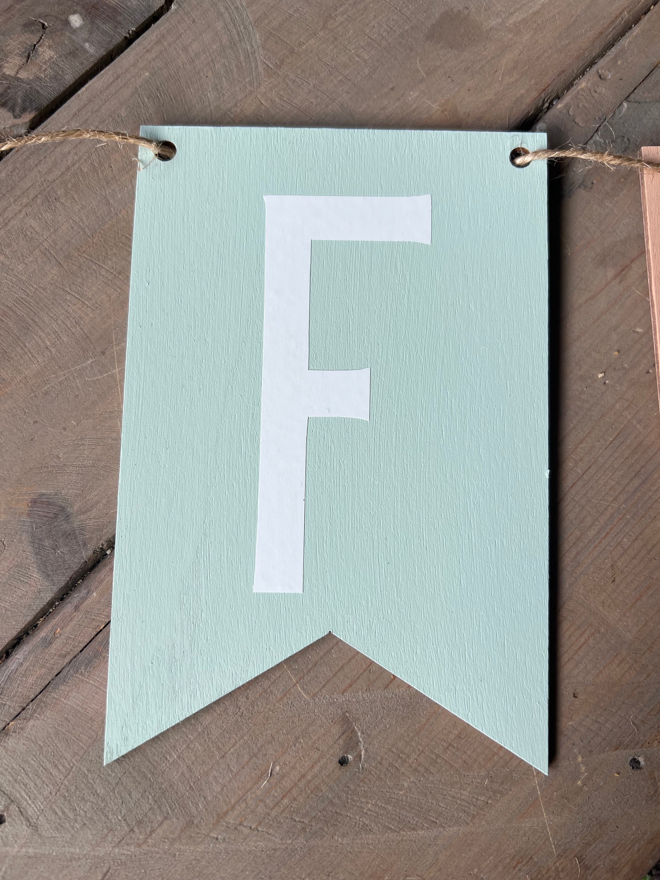 Feliz Cumpleaños Wooden Banner, Pastel Spanish Birthday Banner ...