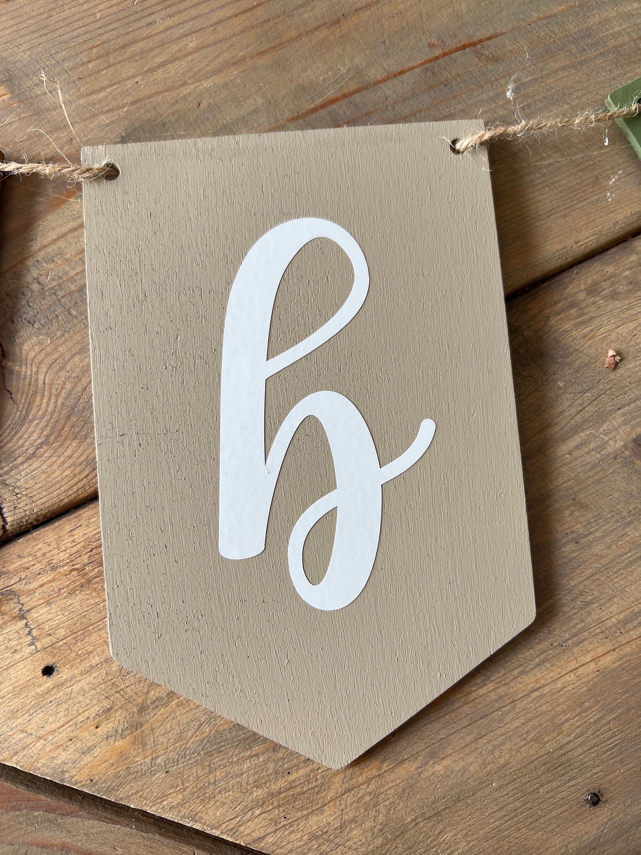 Wooden Gender Neutral Baby Shower Banner, Oh Baby Photo Prop, Expecting ...